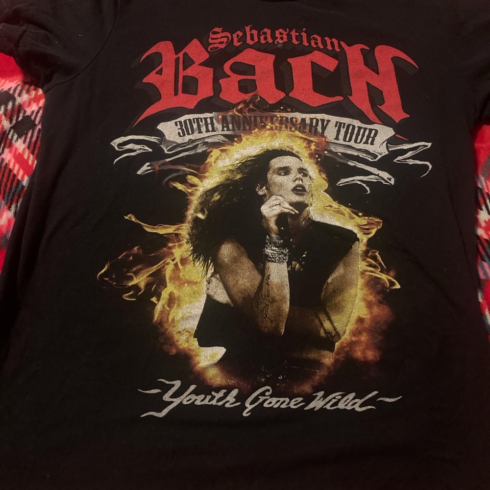 Sebastian Bach 30th Anniversary Tour T-Shirt - Gem